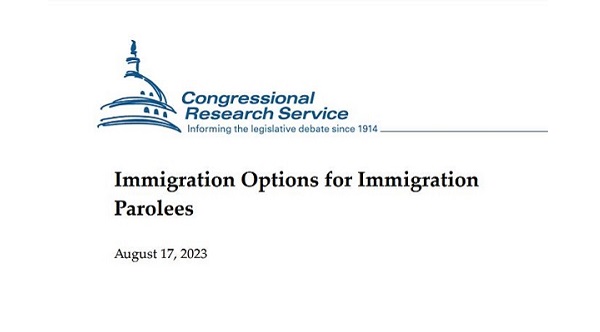 CRS Report - Options for Immigration Parolees | Afghan Report